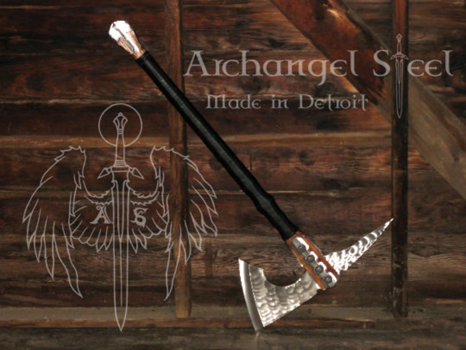 Spiked Axe - Etsy