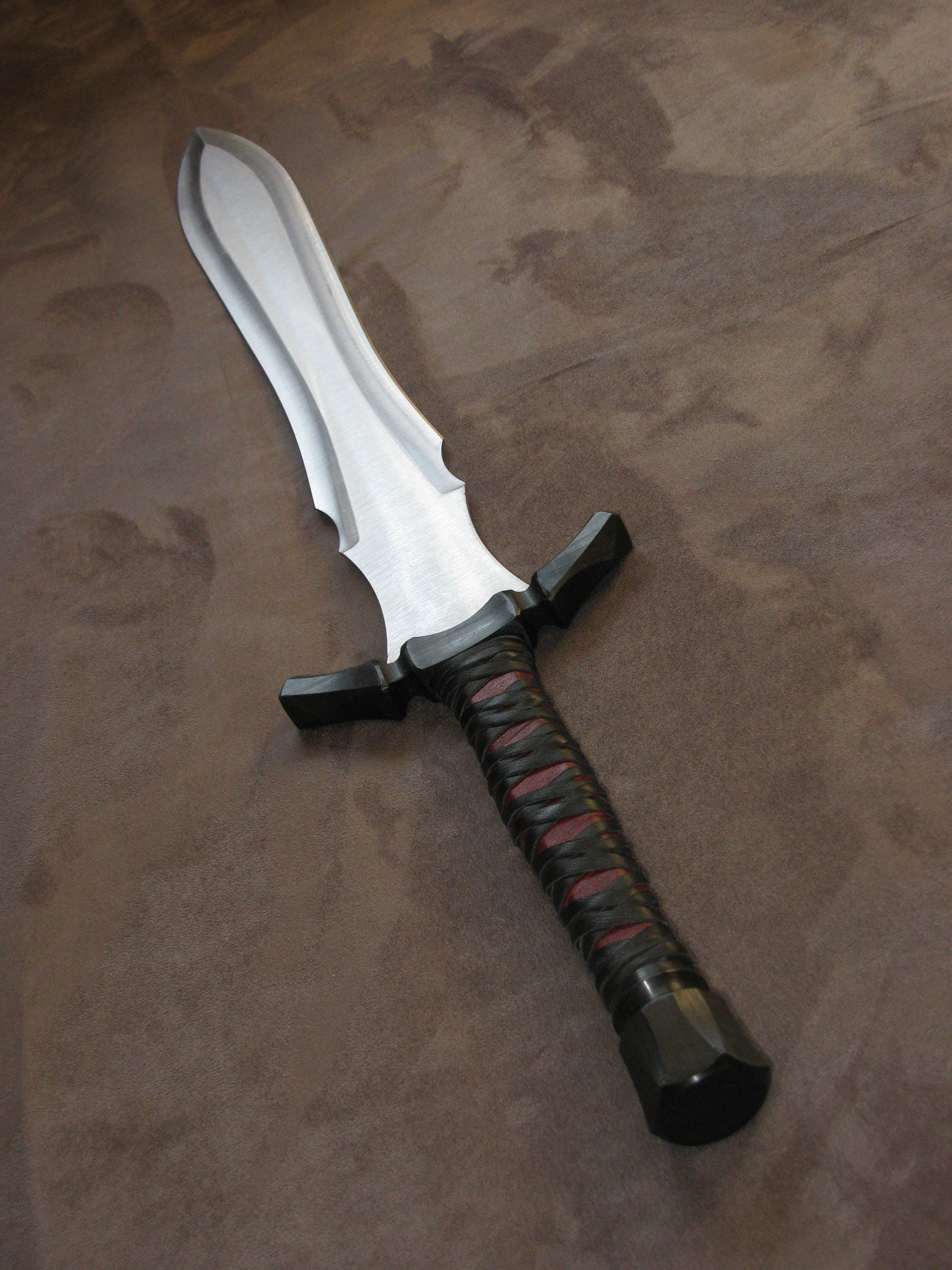 Barbarian Leaf Sword | Etsy