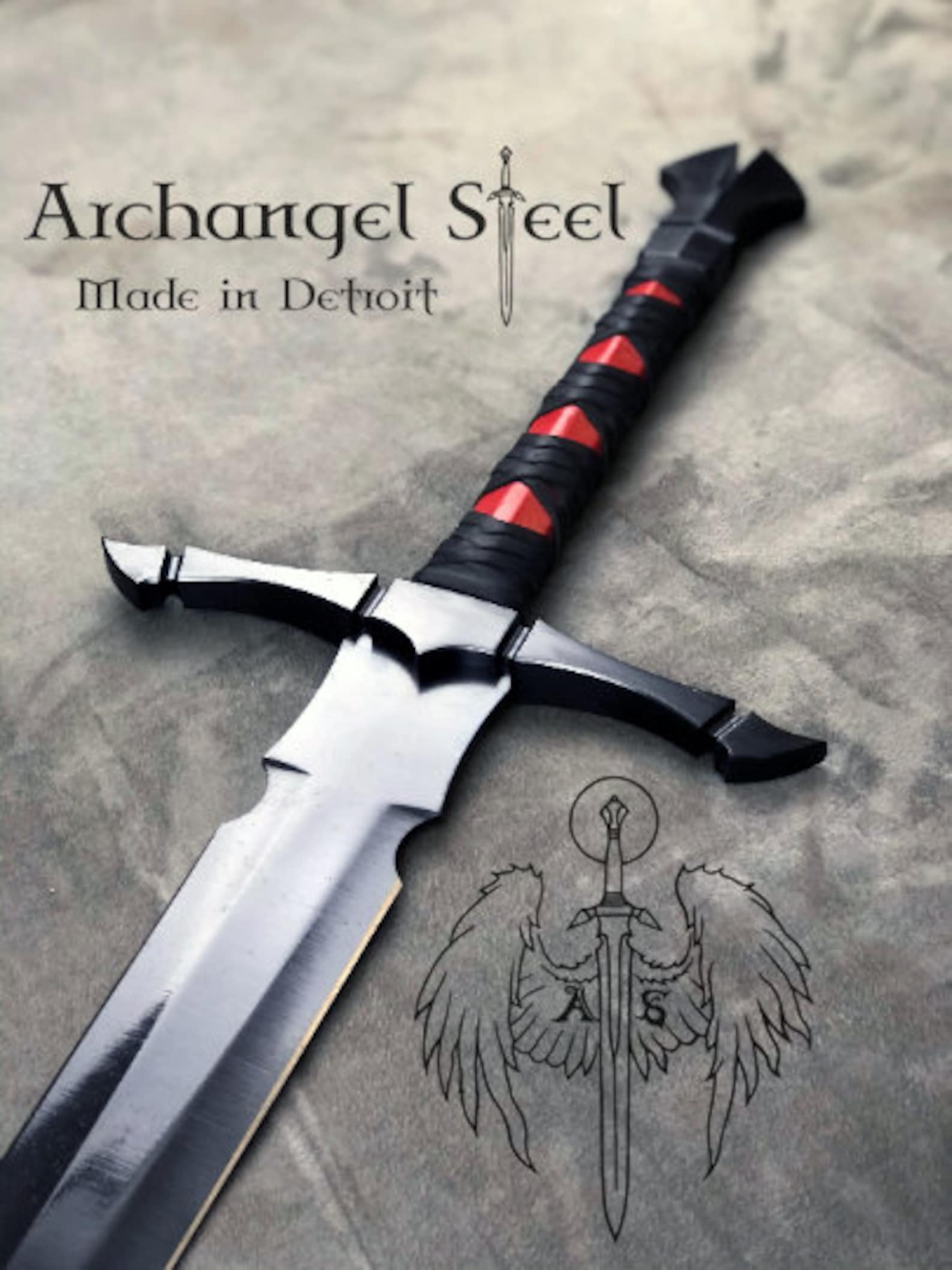 Longsword - 3D Crossguard - Etsy