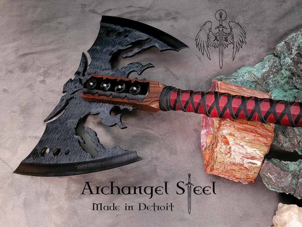 Fantasy Dragon Axe