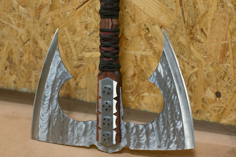 Double Headed Axe | Etsy