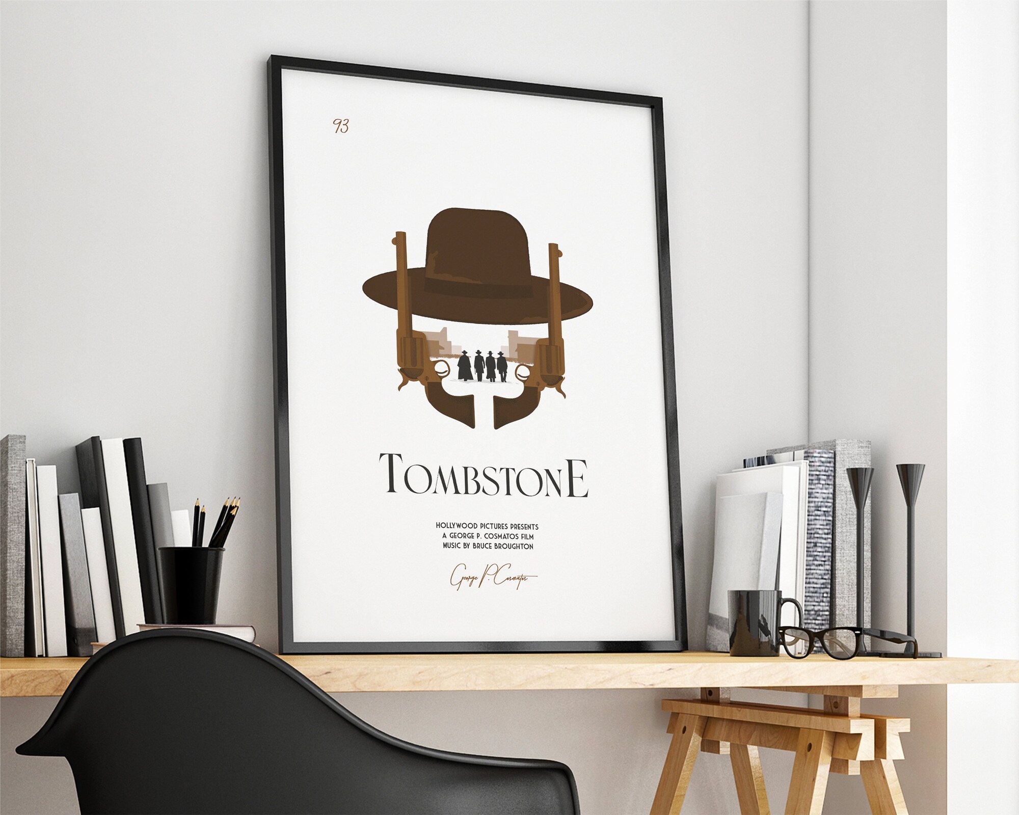 Val Kilmer Doc Holliday Poster