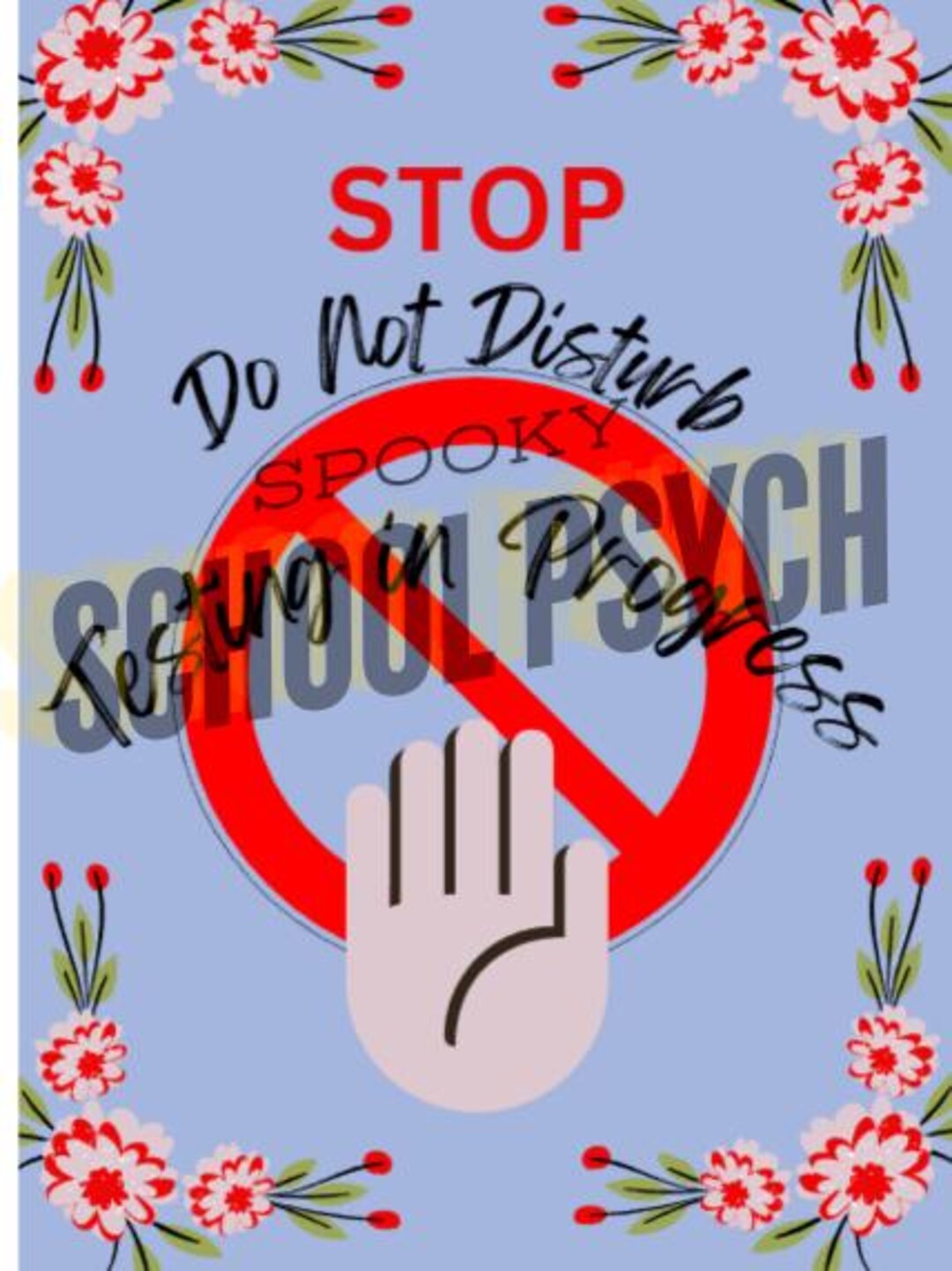 School Psych Digital Poster Pack - Etsy