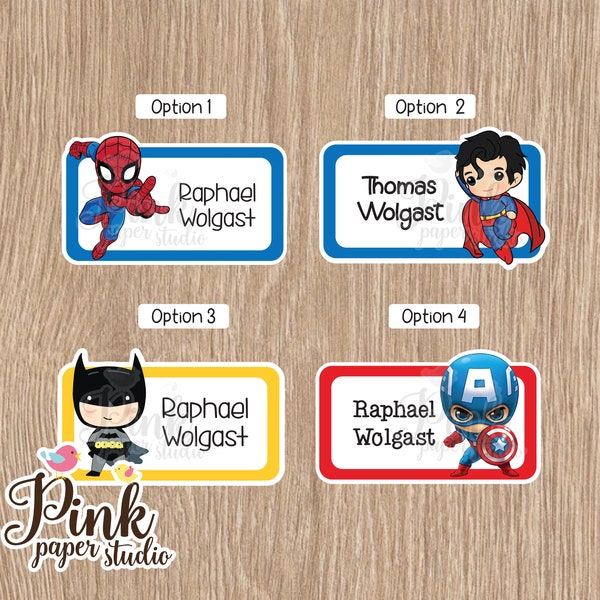 Super Hero Printable - Etsy