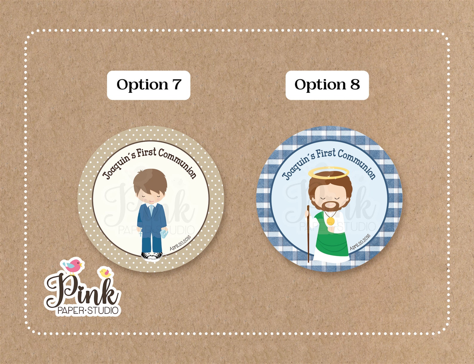 First Communion Tags First Communion Favor Tags Primera - Etsy