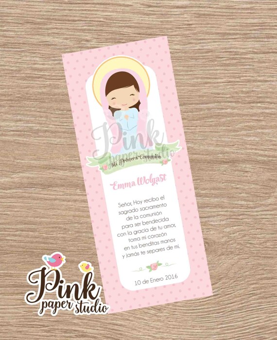 Recuerdos De Primera Comunion PRINTABLE First Holy Communion France ...