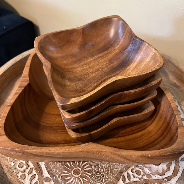 Monkey Pod Bowl - Etsy