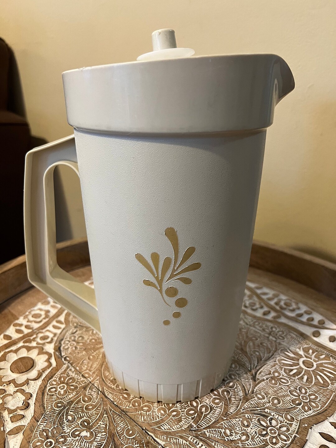 TUPPERWARE Cream Pitcher W Design Press N Seal Lid - Etsy