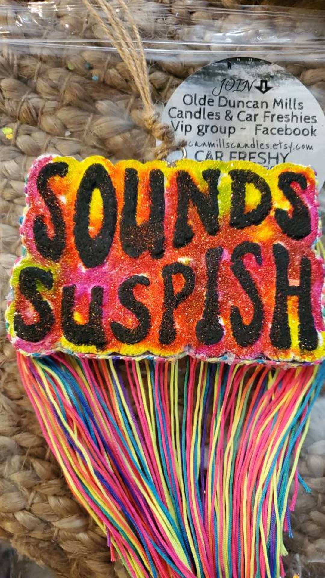 Sounds Suspish Funny Car Freshy Car Car Freshie Car - Etsy