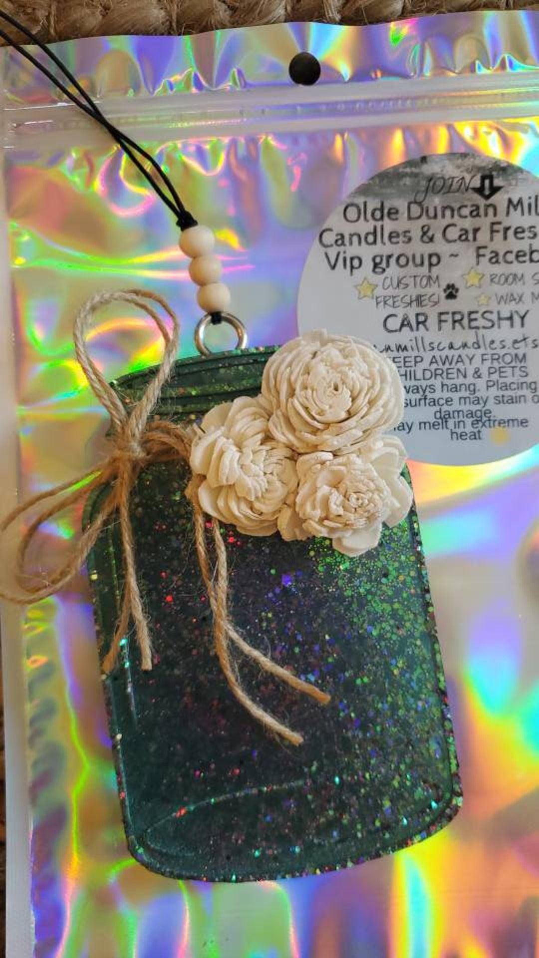 Mason Jar Freshie Mother's Day Freshies Flower Lovers - Etsy