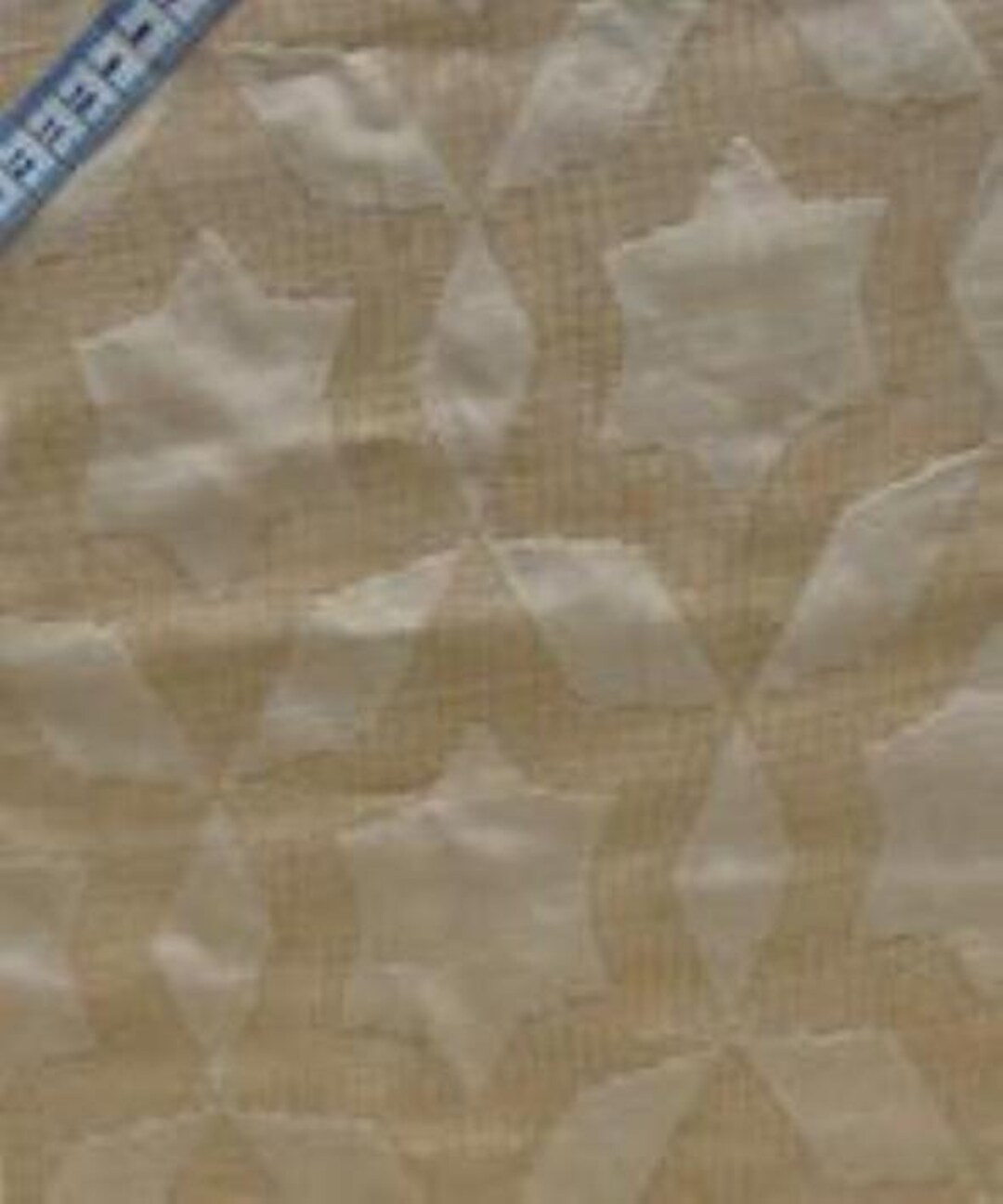 Pale Honey Gold Embossed Silk Fabric - Etsy