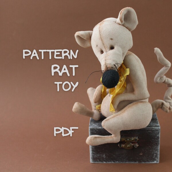 Sewing Rat Pattern - Etsy