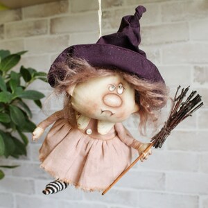 Hanging Witch Decoration, Kitchen Witch Doll, Good Luck Witch Doll - Etsy