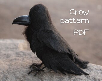Crow Sewing Pattern | Etsy