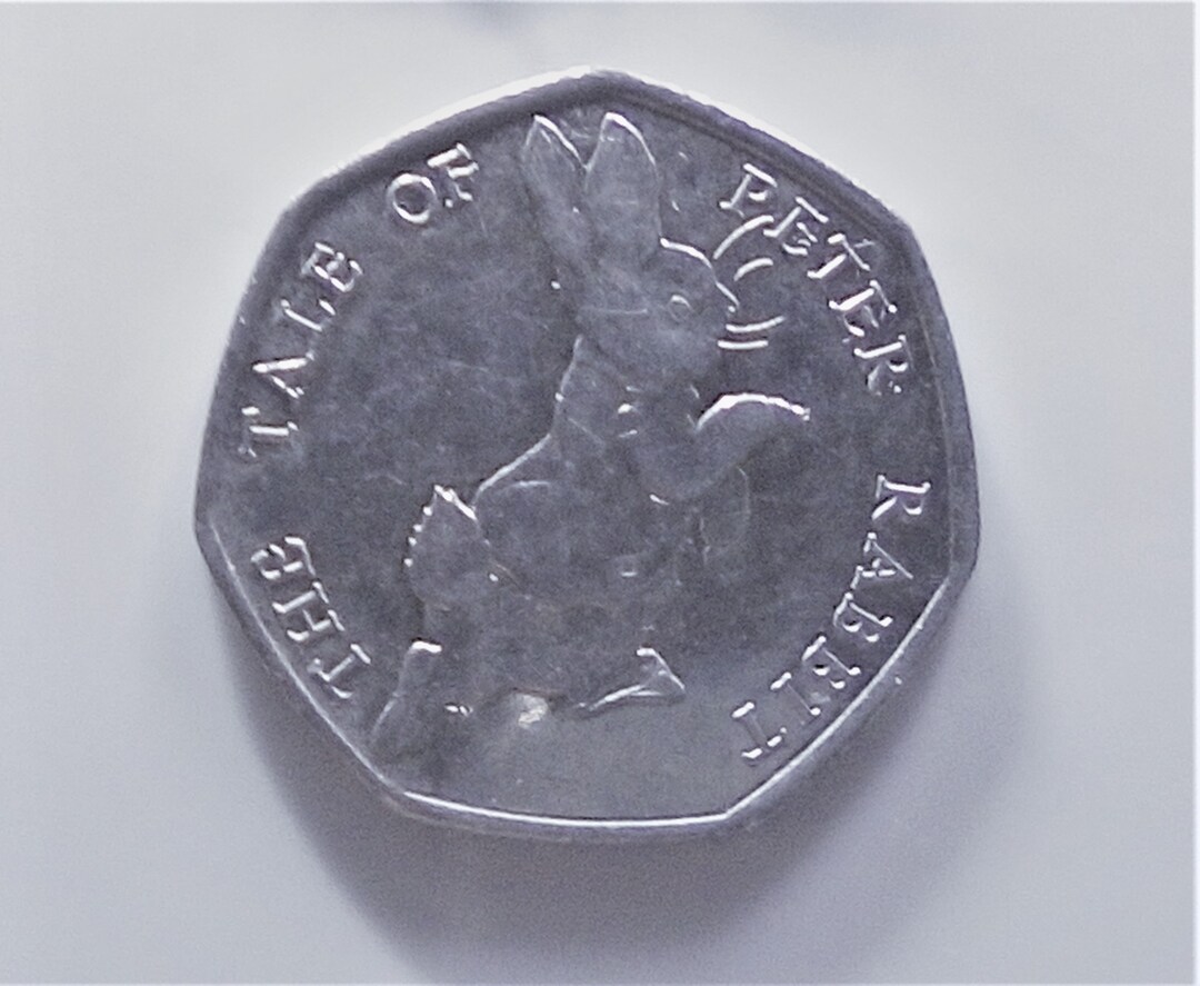 50p Coin 2017 "tale of Peter Rabbit " Collectable - Etsy UK