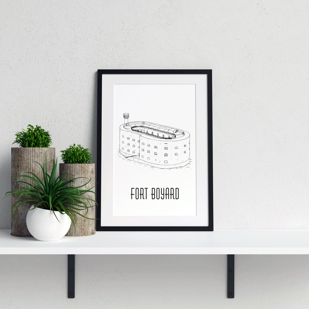 Fort-boyard Poster - A4 / A3 / 40x60 Paper - Etsy
