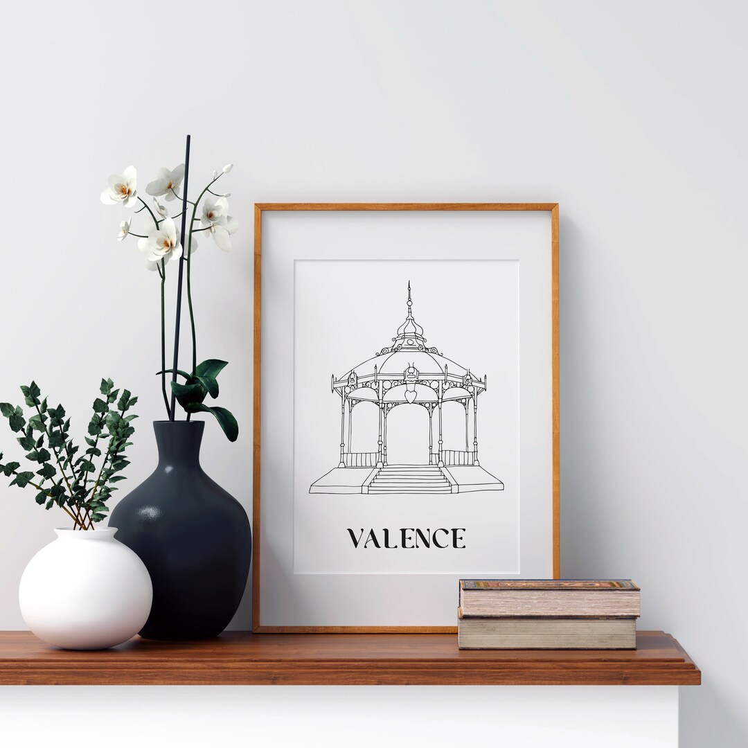 Valence Poster - A4 / A3 / 40x60 Paper - Etsy