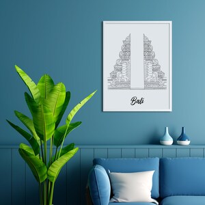Bali Poster - A4 / A3 / 40x60 Paper - Etsy