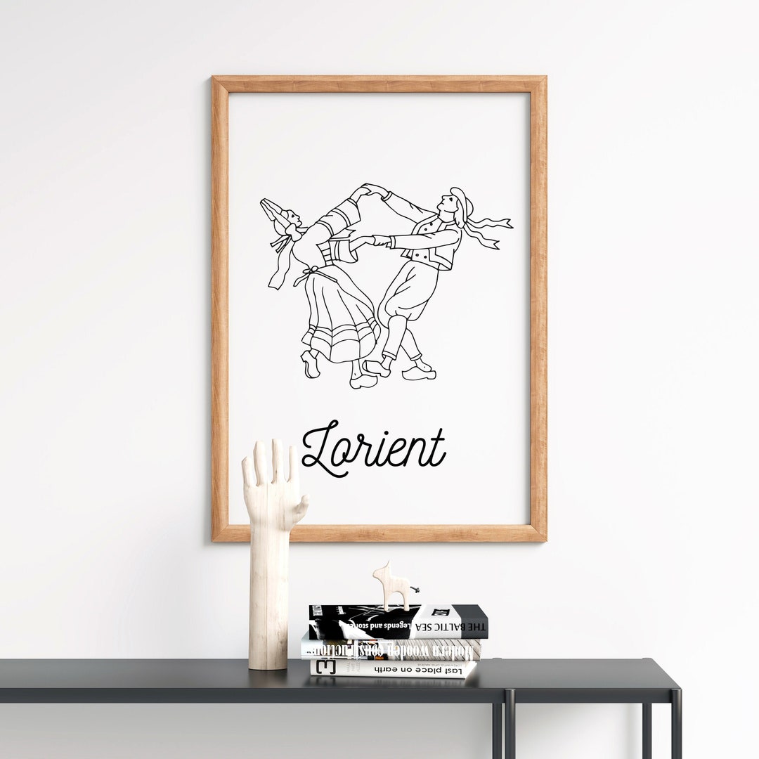 Lorient Poster A4 / A3 Paper - Etsy