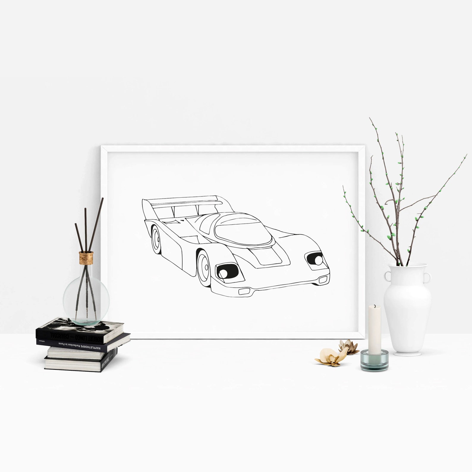 Le Mans Poster - A4 / A3 / 40x60 Paper - Etsy