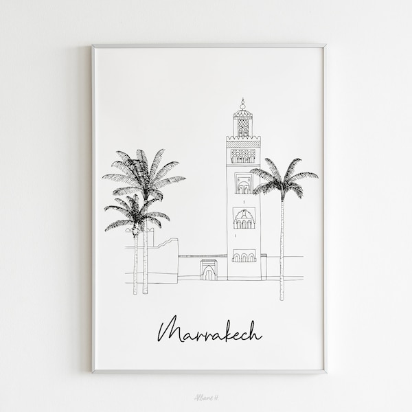 Marrakech Poster - Etsy