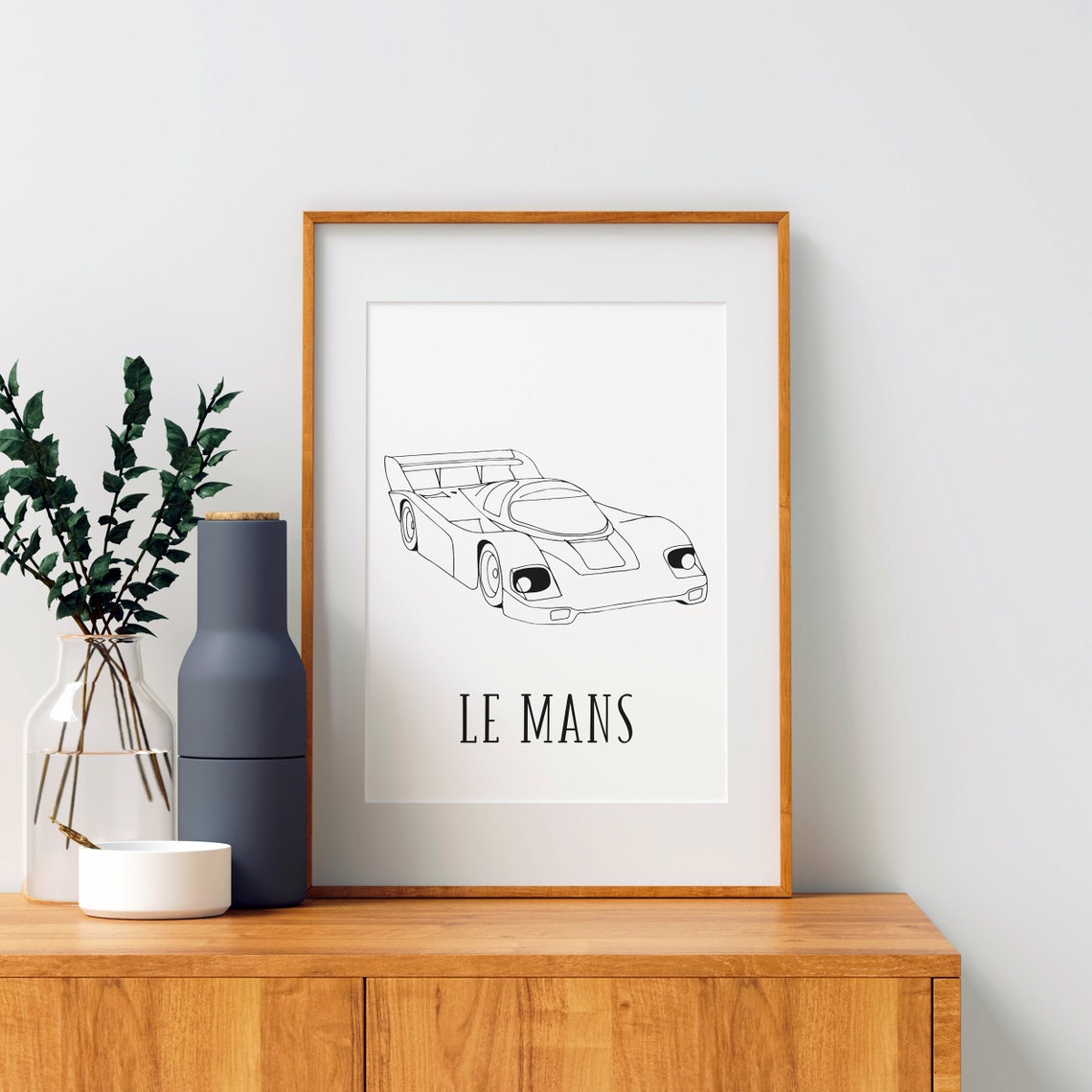 Le Mans Poster - A4 / A3 / 40x60 Paper - Etsy