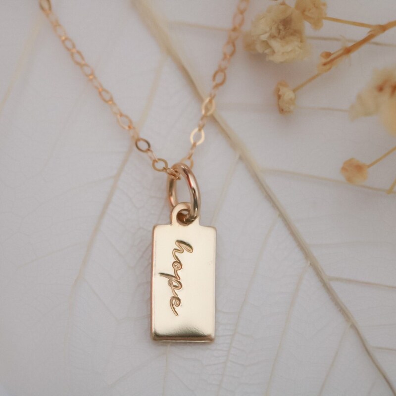 Hope Necklace - Etsy