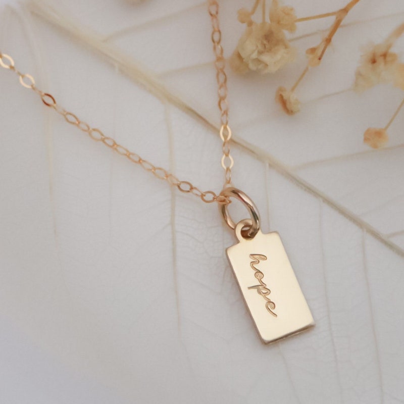 Hope Necklace - Etsy