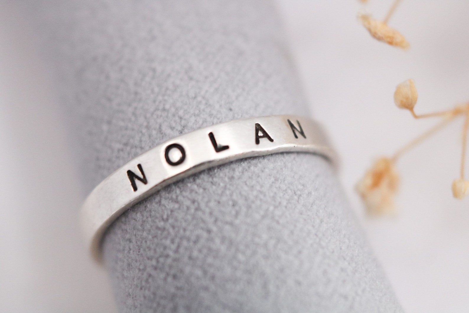 Name Ring Silver Personalized Rings Sterling Silver Name - Etsy