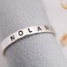 Script Name Ring, Sterling Silver Personalized Rings, Personalized ...