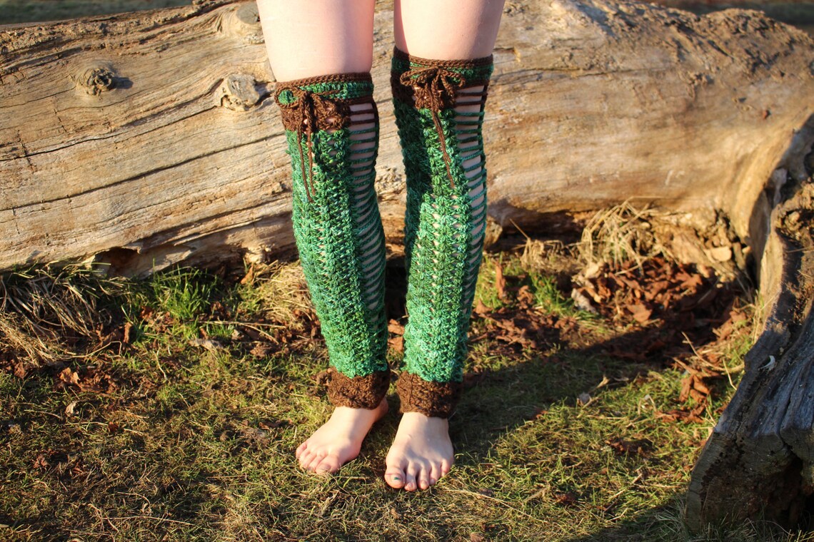 PATTERN Warrior Queen Crochet Thigh Highs Pattern - Etsy