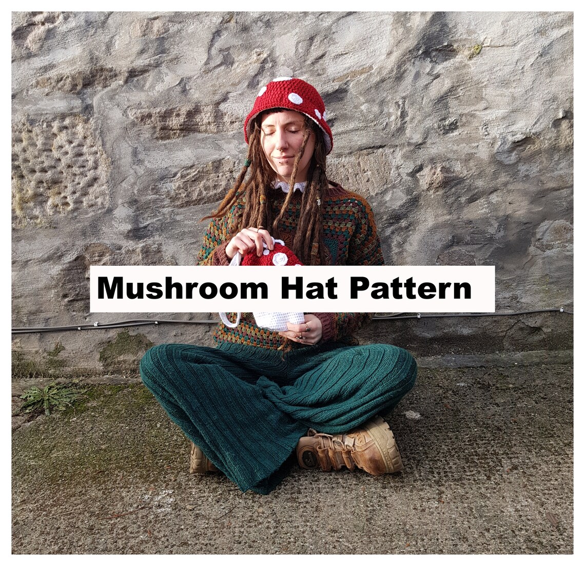 CROCHET PATTERN: Mushroom Hat Pattern Pdf | Etsy