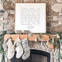 The Christmas Story Sign-christmas Metal Sign-holiday Book Page Vintage ...