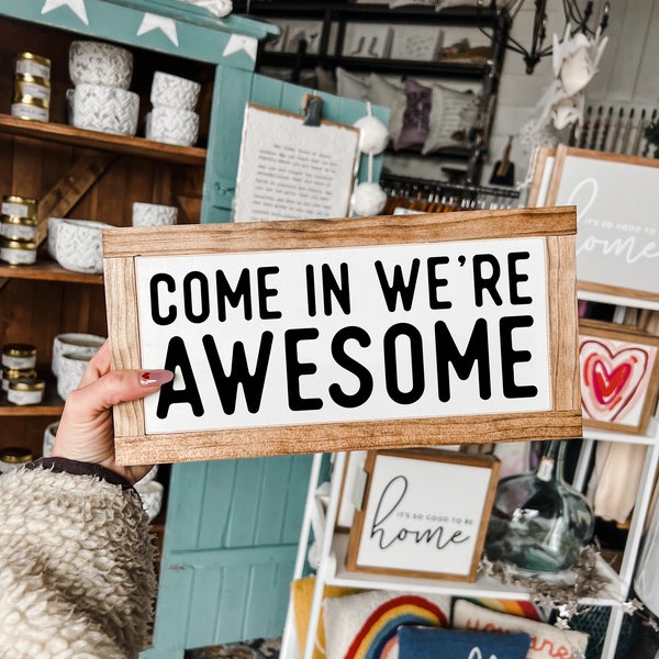 We Are Awesome - Etsy