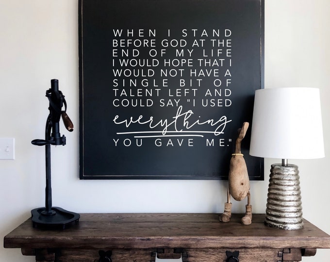 When I Stand Before God Print Inspirational Print Modern Christian ...