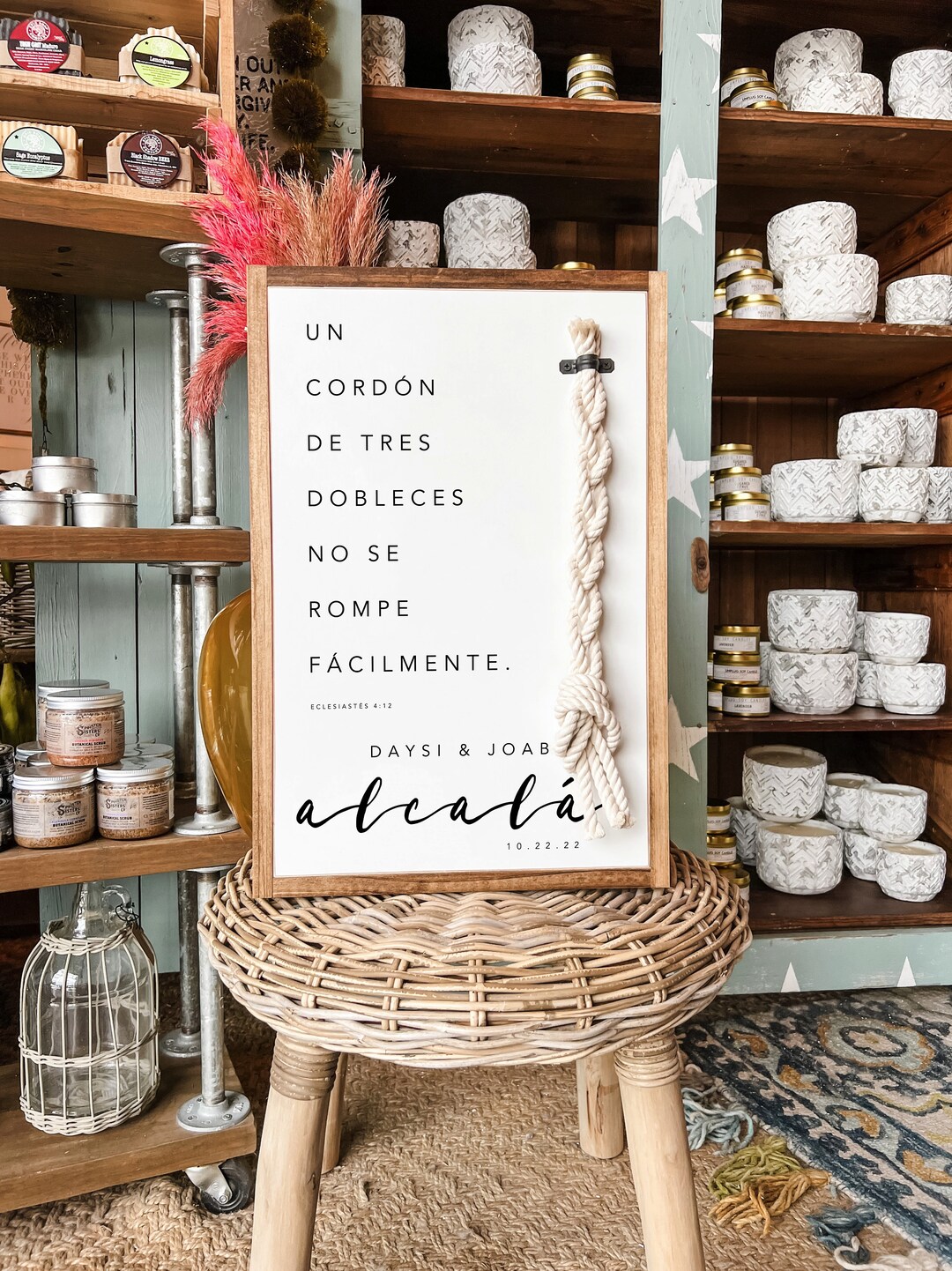 SPANISH Version A Cord of Three Strands is Not Easily Broken ...