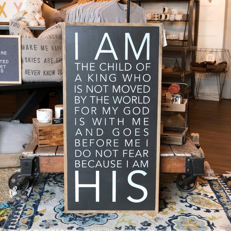 I Am His - Etsy