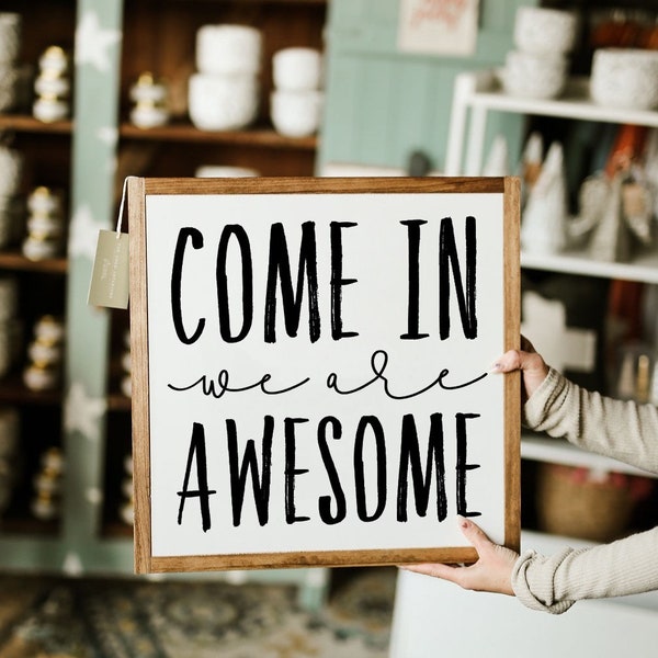 We Are Awesome - Etsy