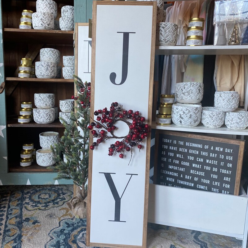 Joy Christmas Sign - Etsy