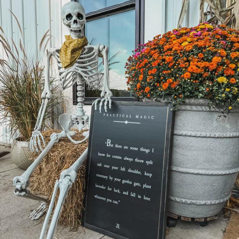 Practical Magic Sign - Etsy