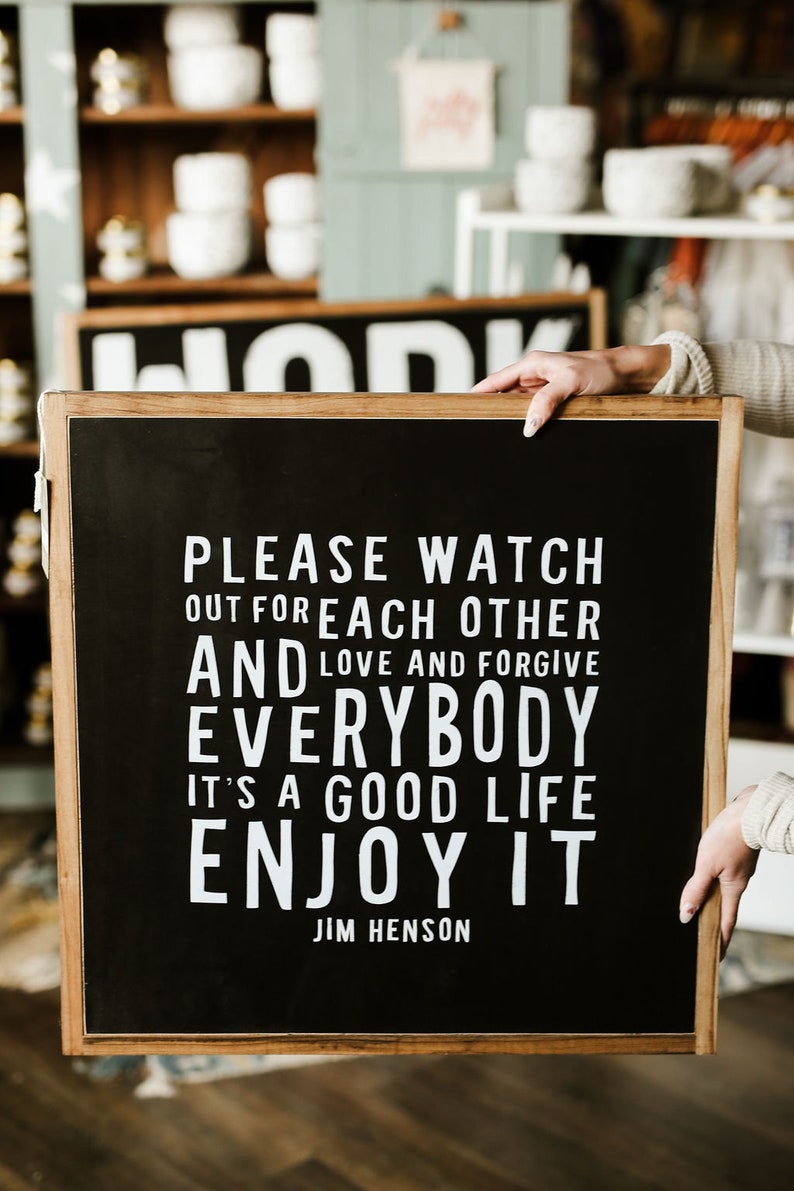 Please Watch Out for Each Other and Love and Forgive...it's A Good Life ...