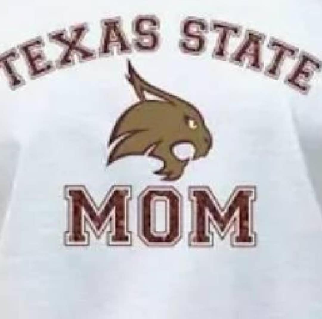 San Marcos Texas State Bobcats Mom Shirt - Etsy