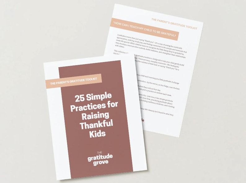 The Parent’s Gratitude Toolkit: 25 Simple Practices for Raising ...