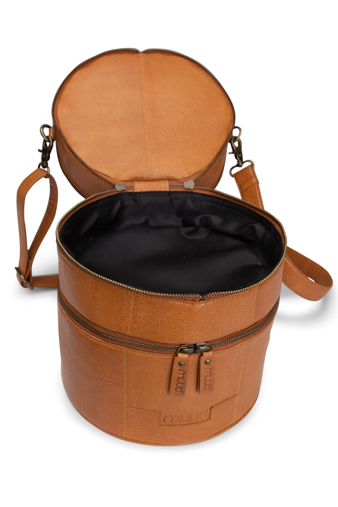 MUUD BTURN Leather Project Bag, Bucket Bag - Etsy