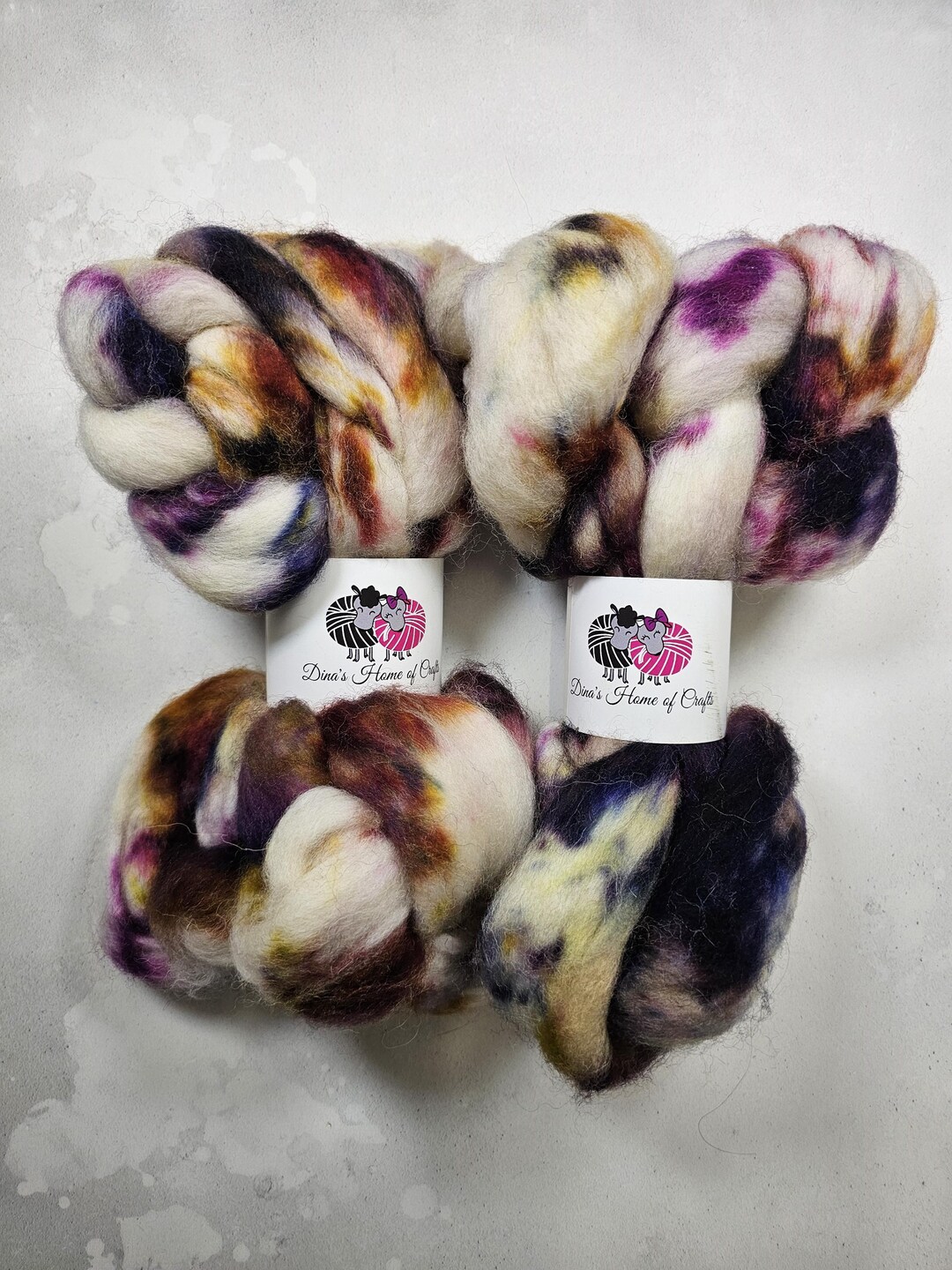 Recycled Wool Nylon Roving, Wool Top, 100 G, NAMELESS - Etsy