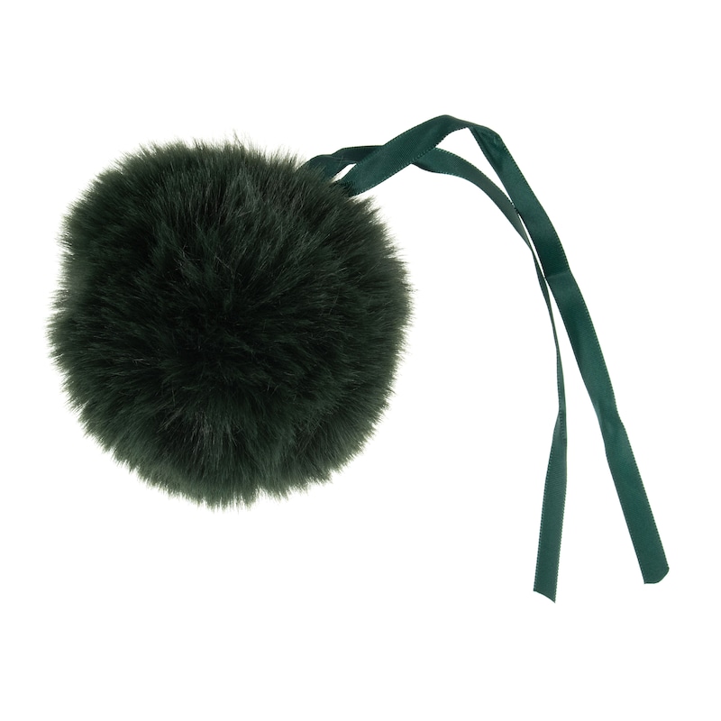 Faux Fur Pom Pom - Etsy