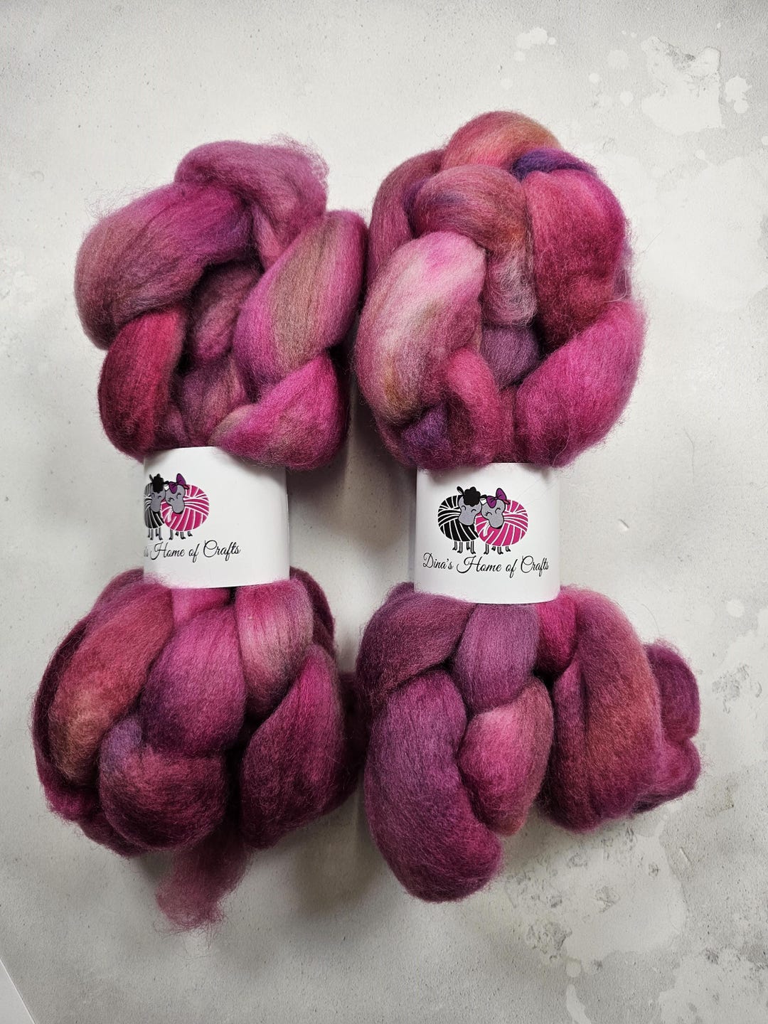 Recycled Wool Nylon Roving, Wool Top, 100 G, FEARLESS HEART - Etsy