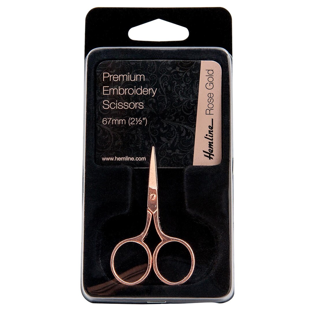 Hemline Rose Gold Embroidery Scissors, Snips, Travel Scissors - Etsy