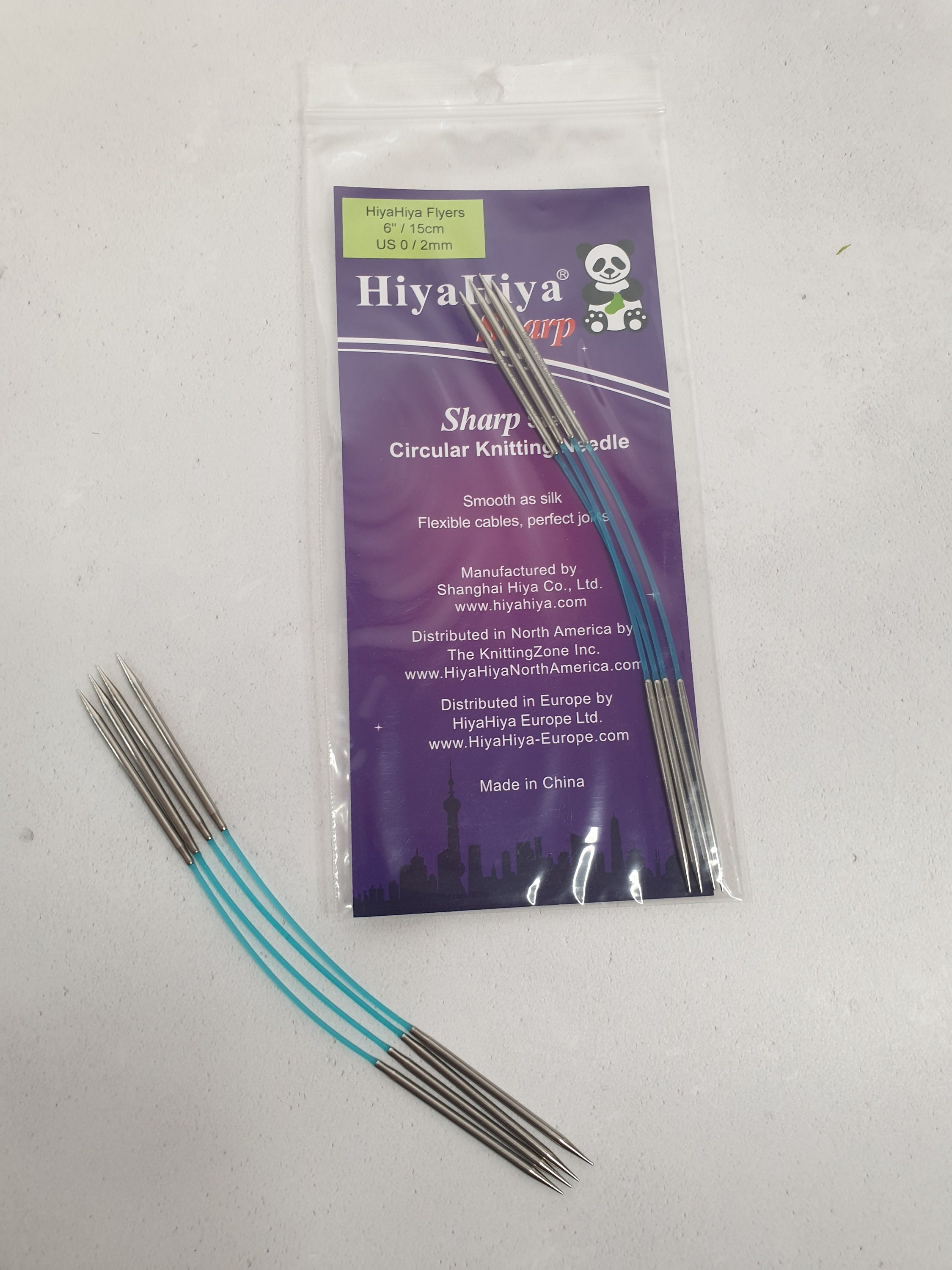 Hiyahiya SHARP FLYERS Circular Knitting Needles, 2 - 3.5 Mm, 15 Cm ...