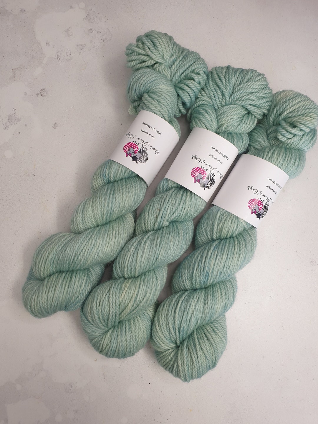 Sw Merino Yarn, ARAN Weight, 100g, ENGLISH SAGE - Etsy